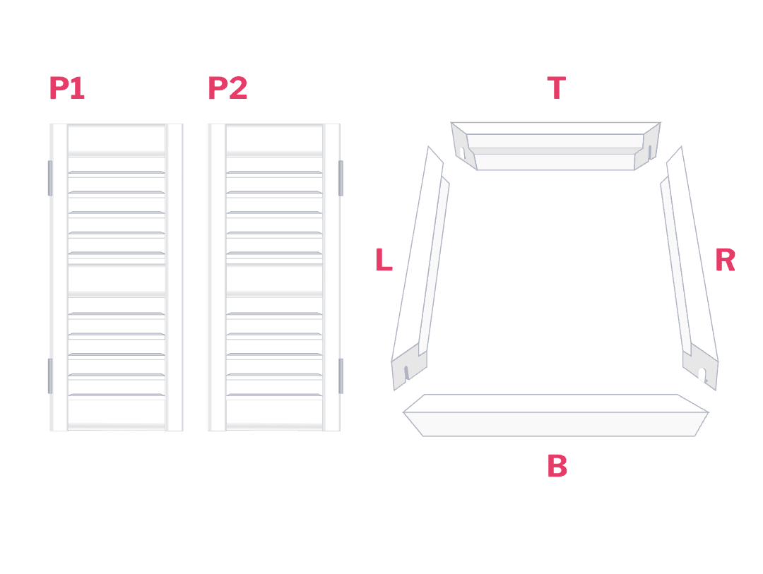 How to install shutters
