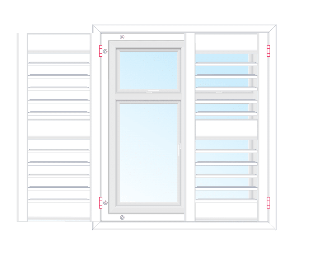How to install shutters