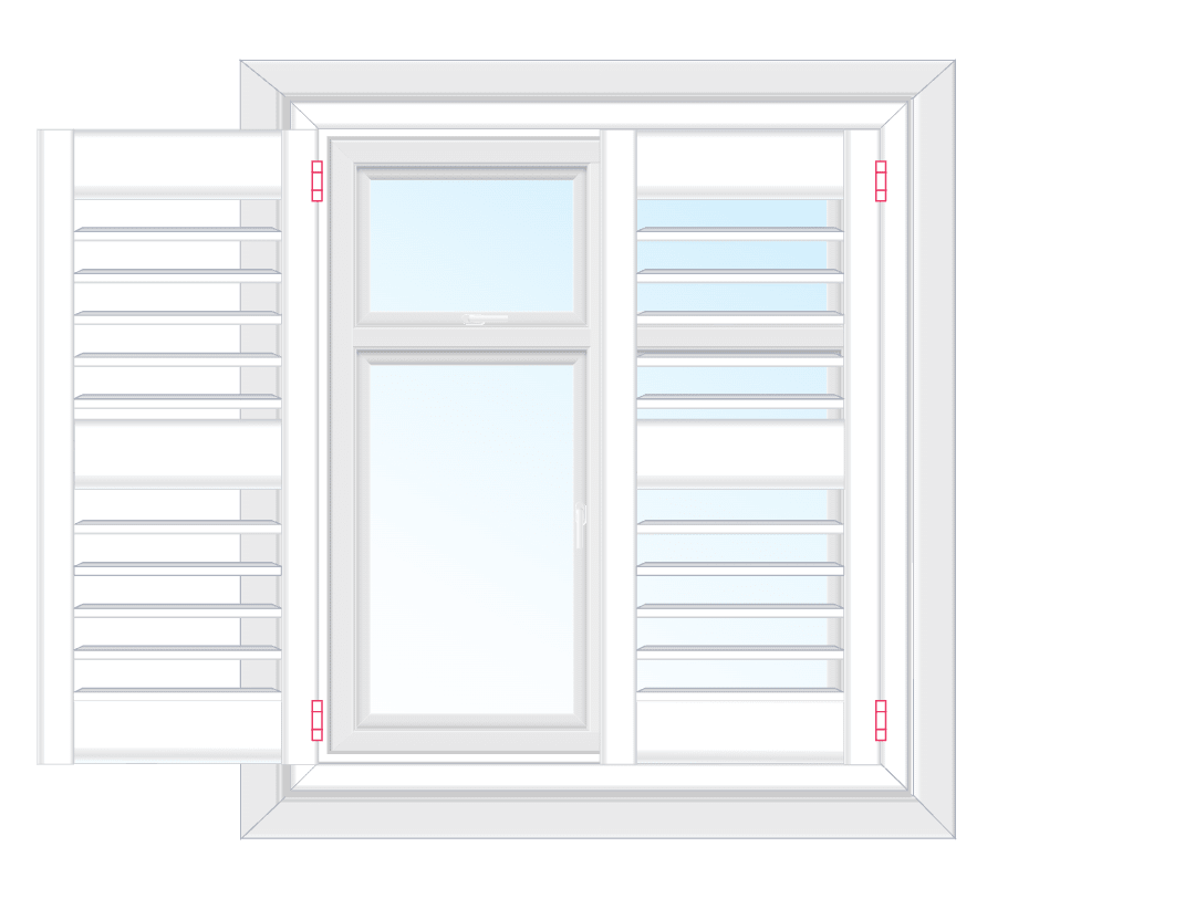 How to install shutters