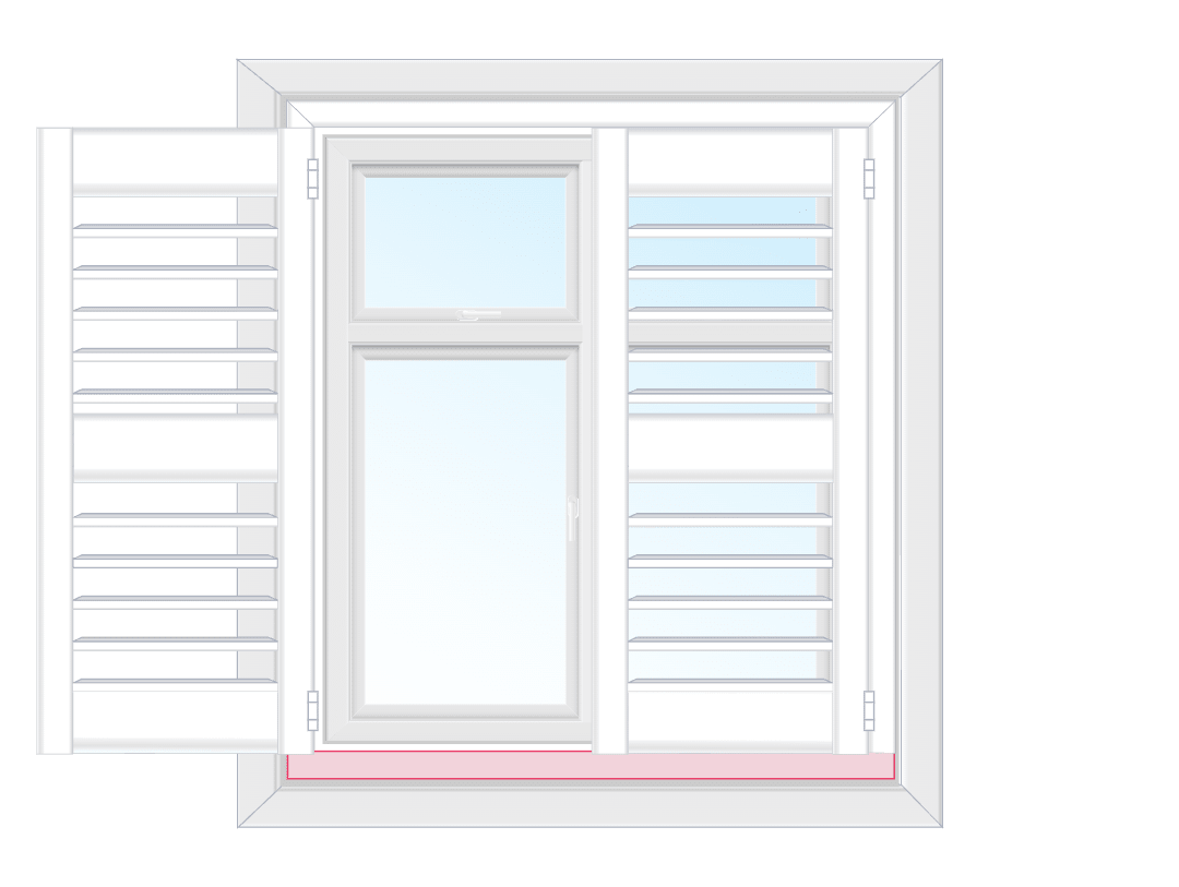How to install shutters