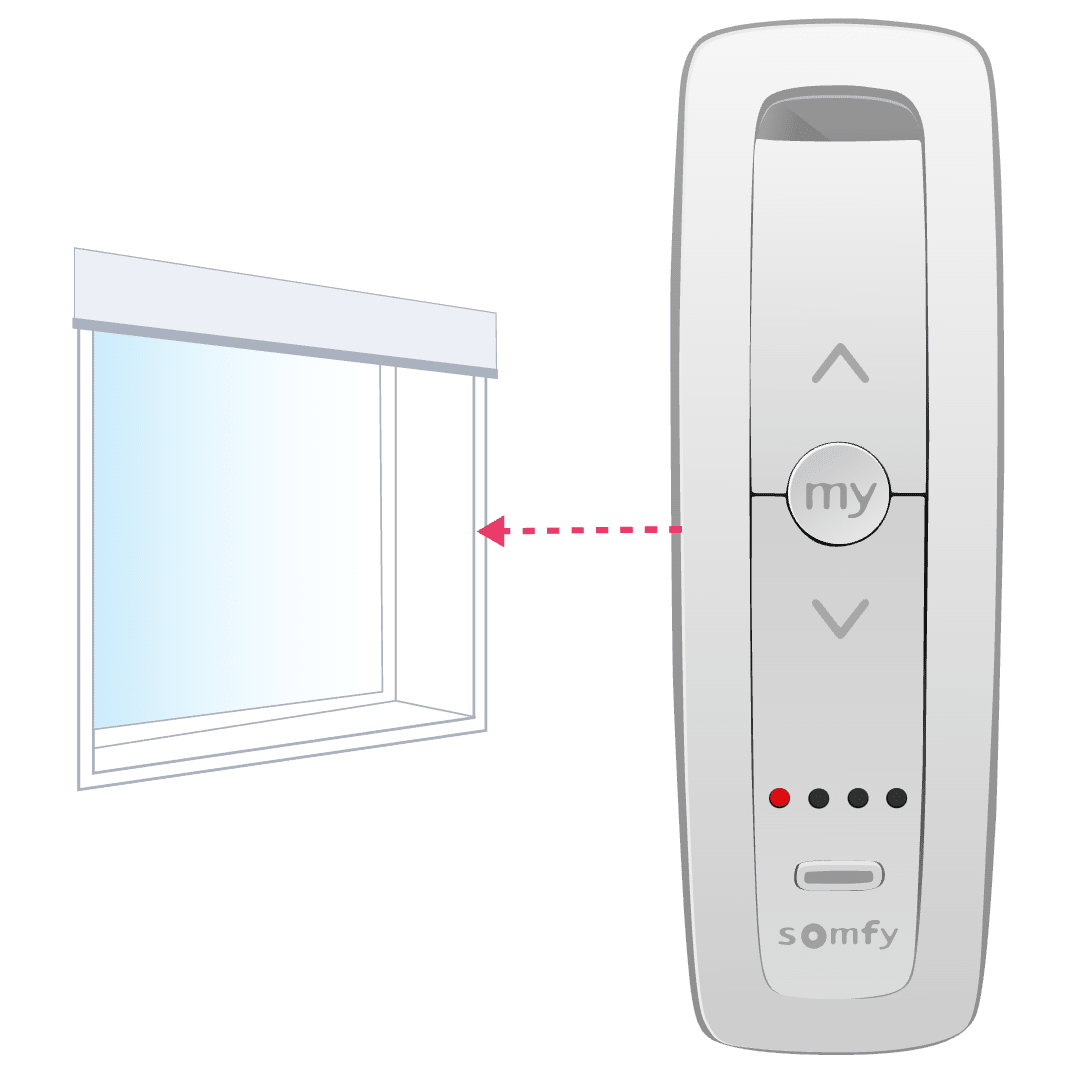 How to set up your Somfy remote for motorised blinds