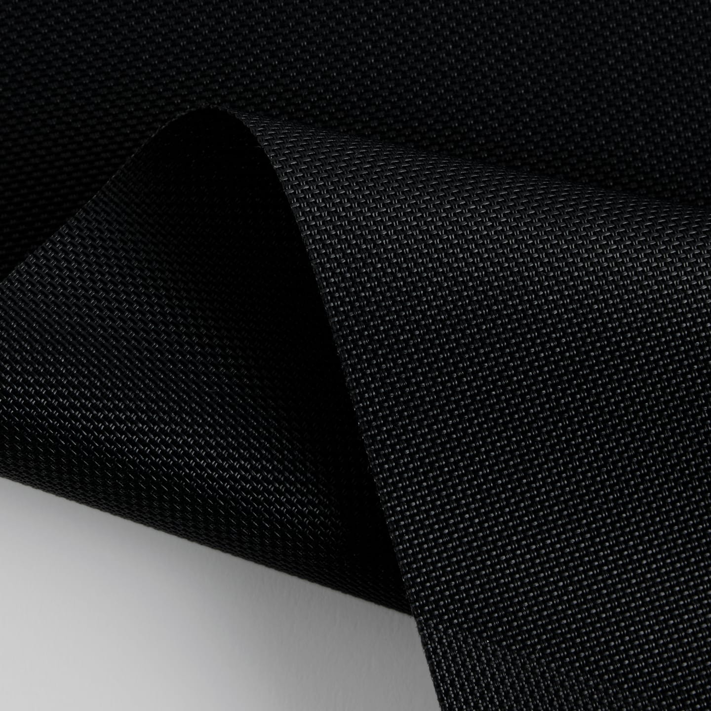 One Screen Sunscreen Linked Roller Blind in Black