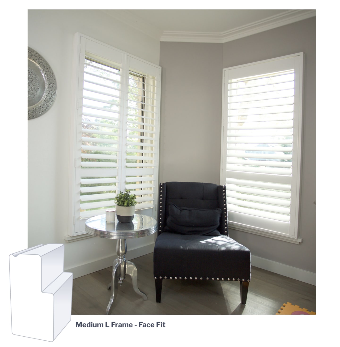 Plantation Shutter Frame Options