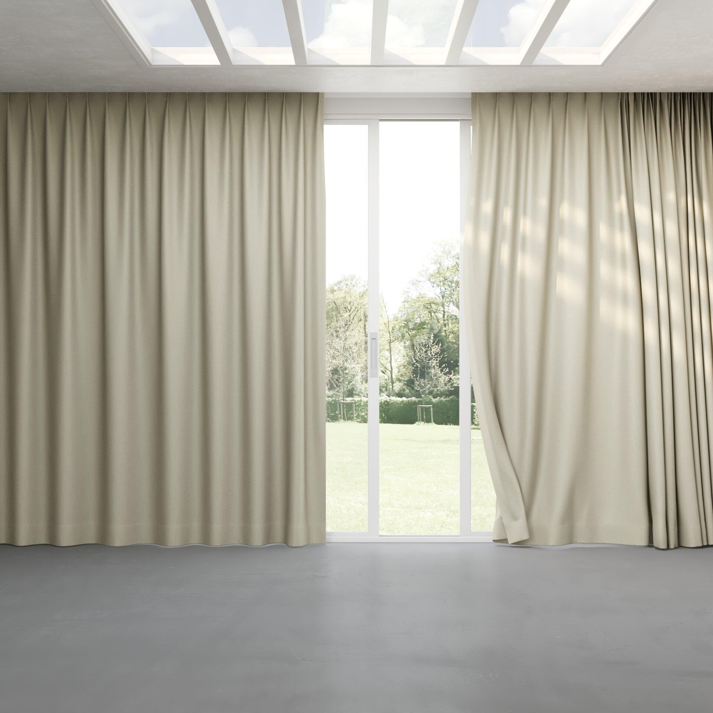 Kyoto Sheer Curtain in Pistachio